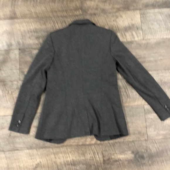 Lila Rose | Jackets & Coats | Lila Rose Stretch Ponte Blazer Charcoal ...